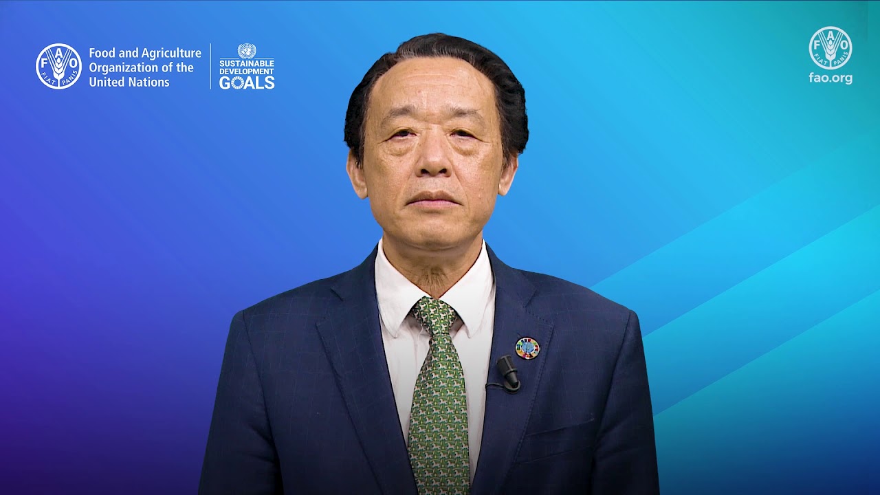 FAO DG QU Dongyu's video message for the International Water Day 2020 ...