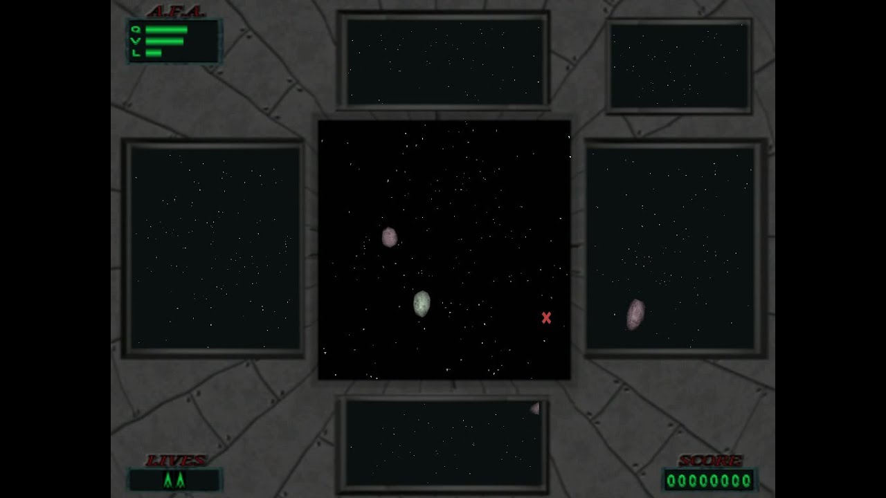 3D Asteroids v1.0 (Windows game 2004) - YouTube