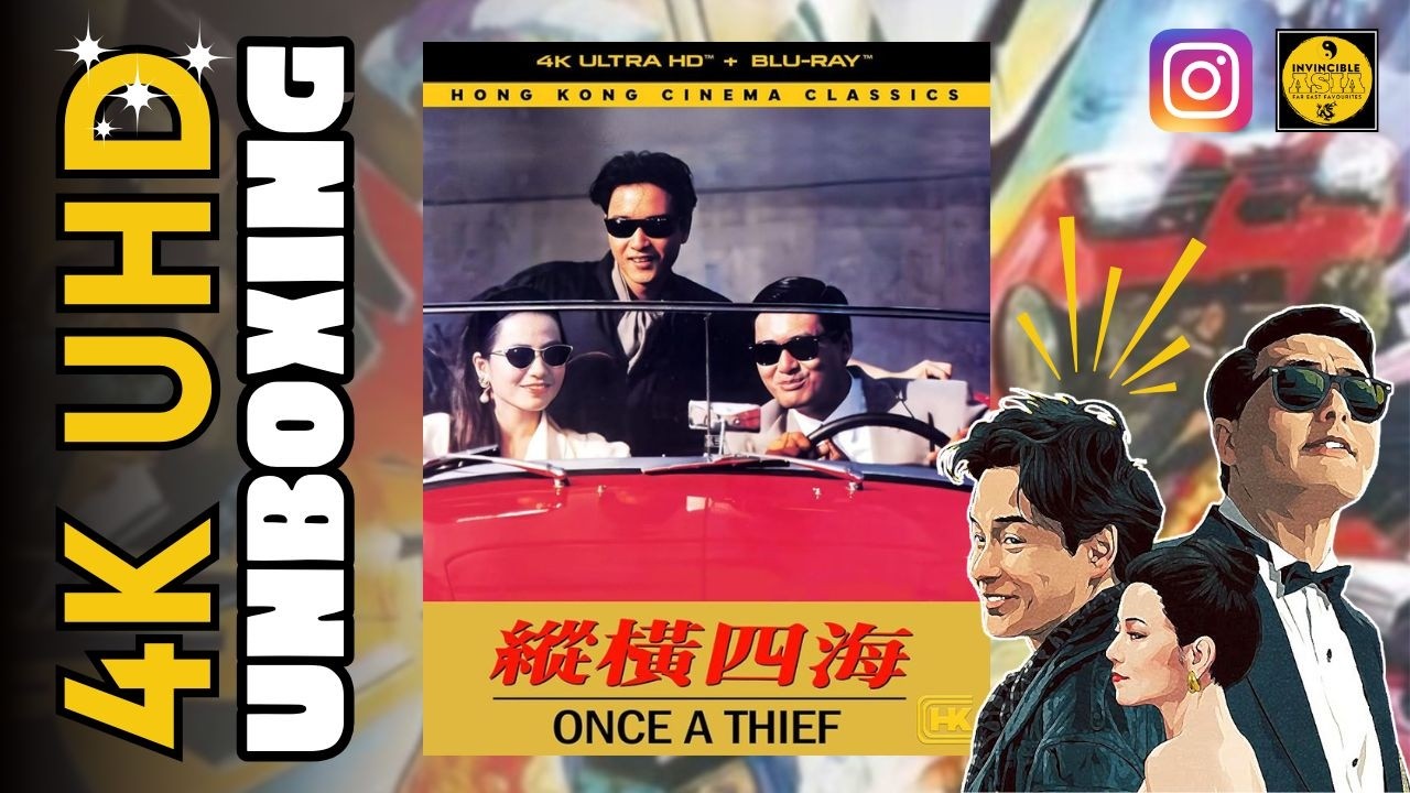 ONCE A THIEF 縱橫四海 - Shout Factory 4K UHD Blu-ray Unboxing & Review ...