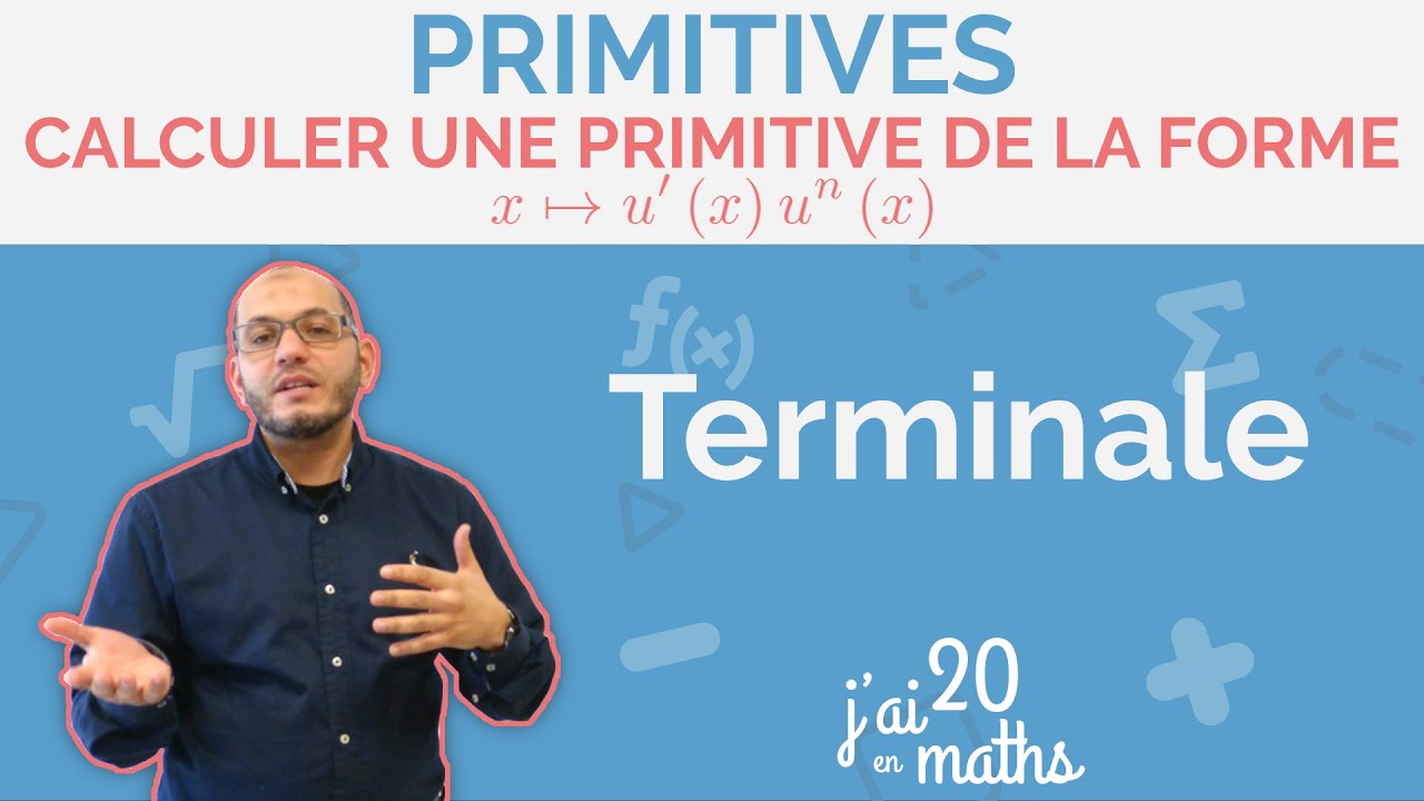 Calculer une primitive de la forme u'u^n - Primitives - Terminale - YouTube