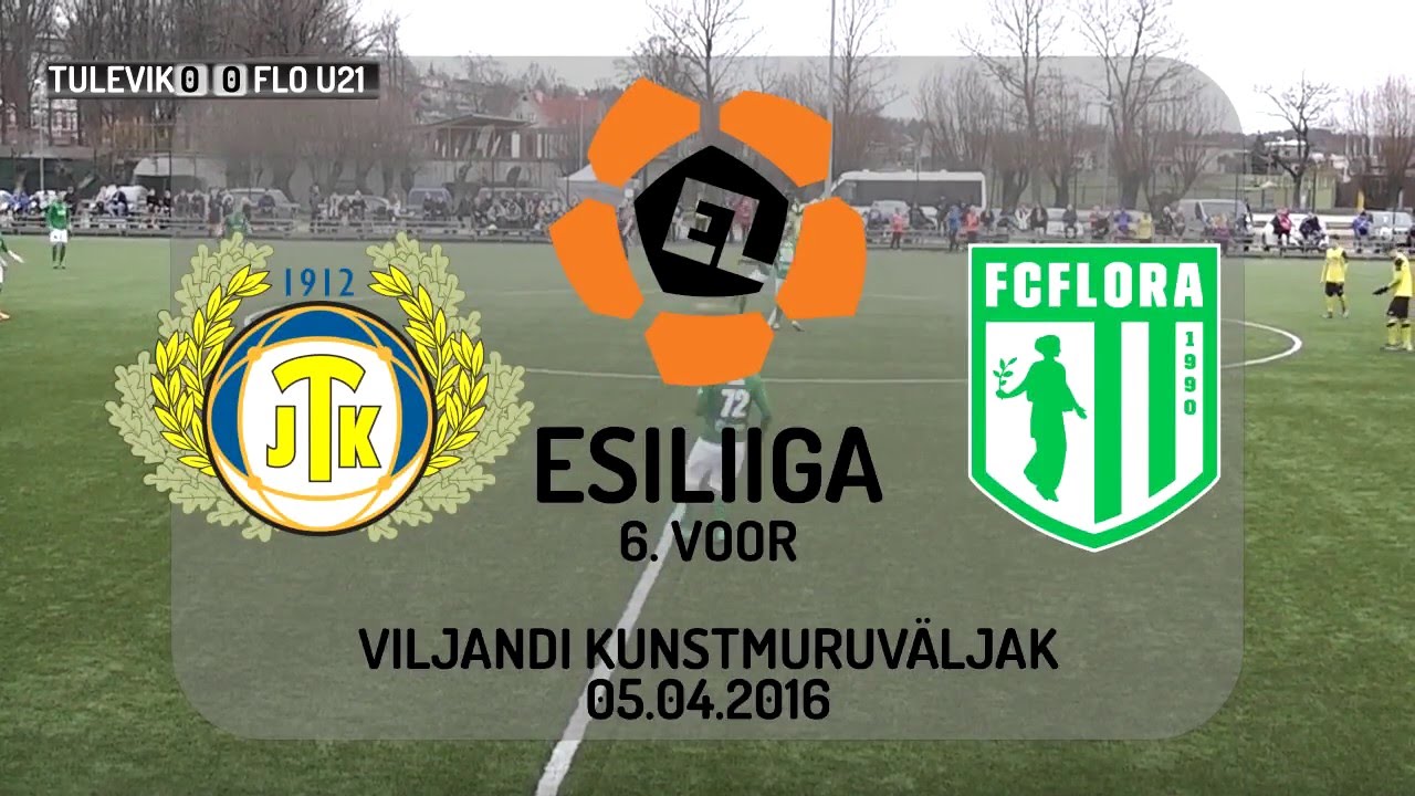 6. voor: Viljandi JK Tulevik - Tallinna FC Flora U21 0:0 (0:0) - YouTube