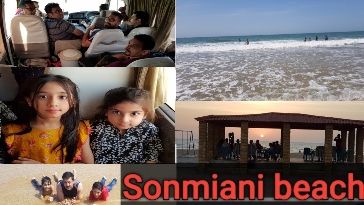 Karachi to sonmiani beach || balochistan || family picnic #sonmiani # ...