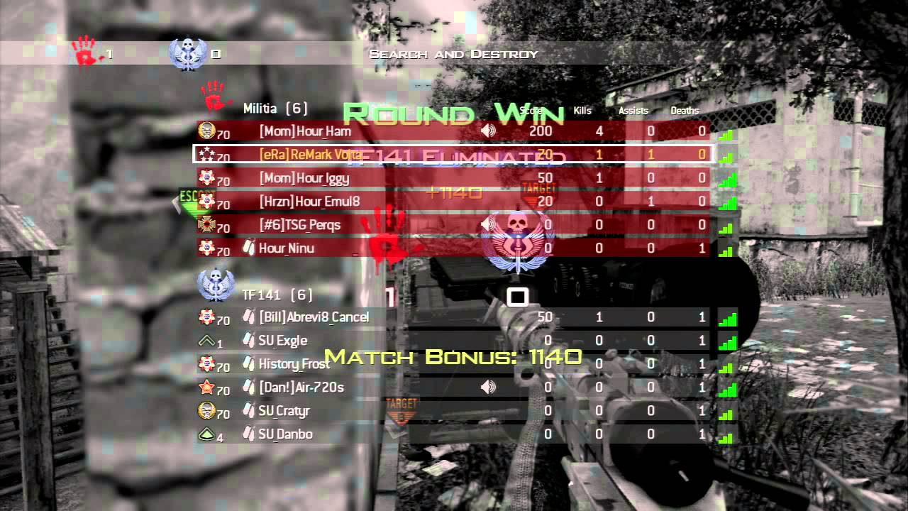 First round back on Mw2 ... (Hitmarker + Set up) - YouTube
