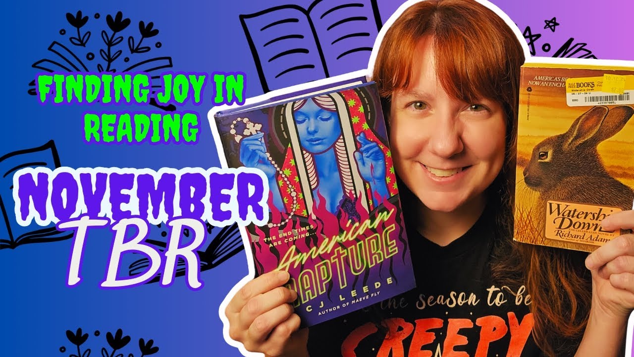 Romance, Cryptids, & Movie Tie Ins, OH MY: My November TBR - YouTube
