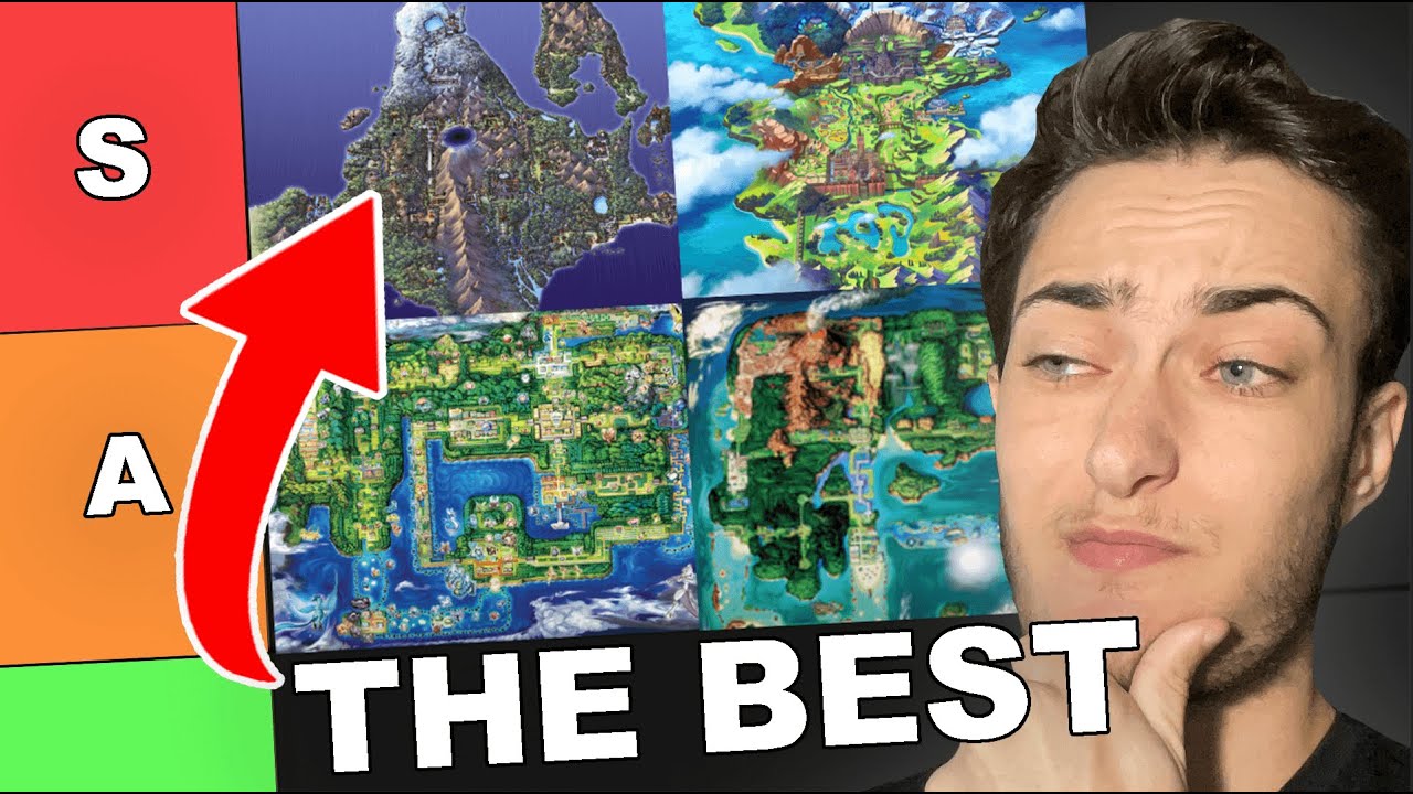 What is the Best Pokemon Region??? Pokemon Tier List Ranked Worst to ...