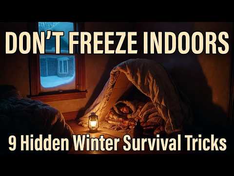 Don’t Freeze Inside Your Own Home – 9 Cold Weather Survival Secrets Most Preppers Still Miss