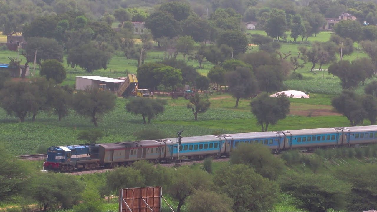 New Delhi Daurai Ajmer Shatabdi Express @ Asalpur Jobner | JAIPUR ...