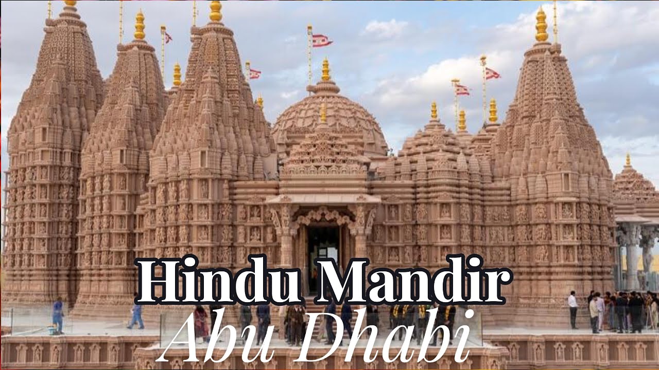 Exploring the Stunning BAPS Hindu Temple in Abu Dhabi | First ...