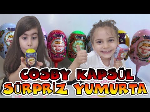 Cosby Kapsül Sürpriz Yumurtalarımızı Açtık | We Opened Our Cosby Capsule Surprise Eggs