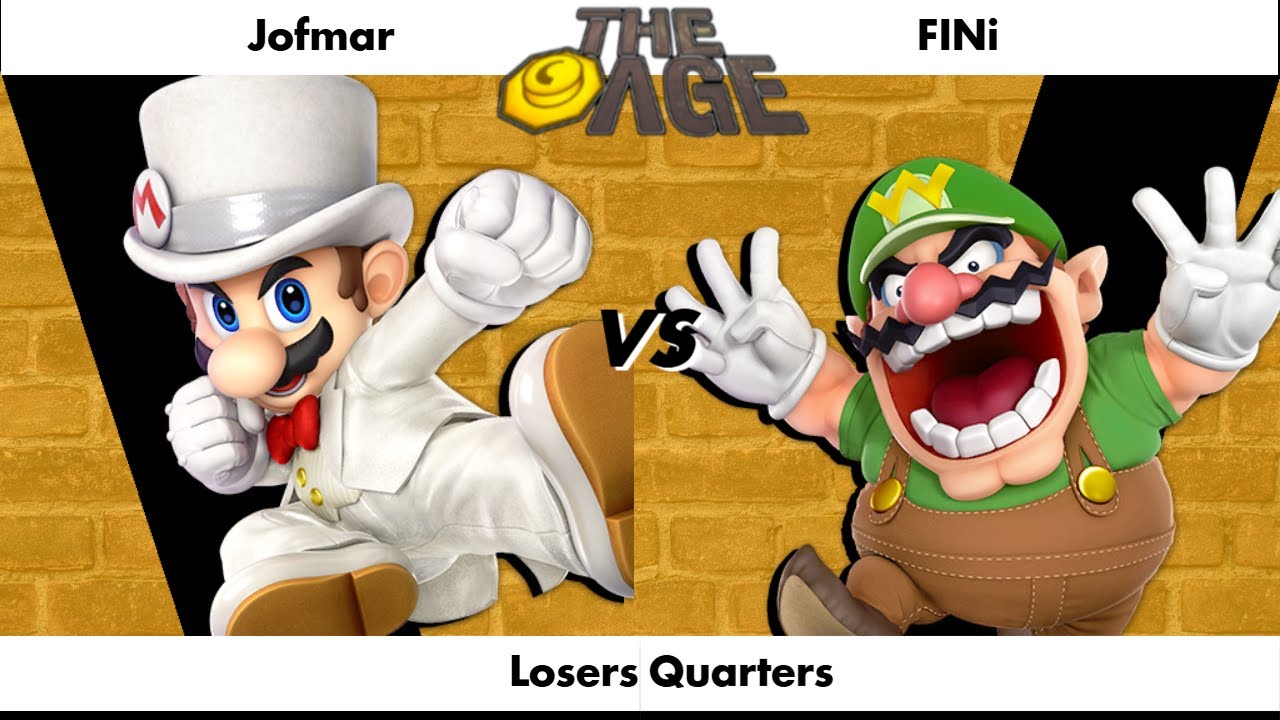 The Cage Series 30 - Jofmar (Mario) Vs FINi (Wario) Losers Quarters ...