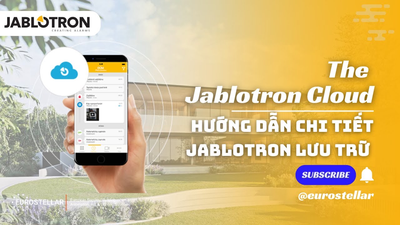 THE JABLOTRON CLOUD | HƯỚNG DẪN CHI TIẾT JABLOTRON LƯU TRỮ - YouTube