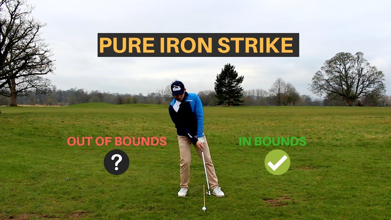 STRIKE YOUR IRONS PURE IN GOLF - YouTube