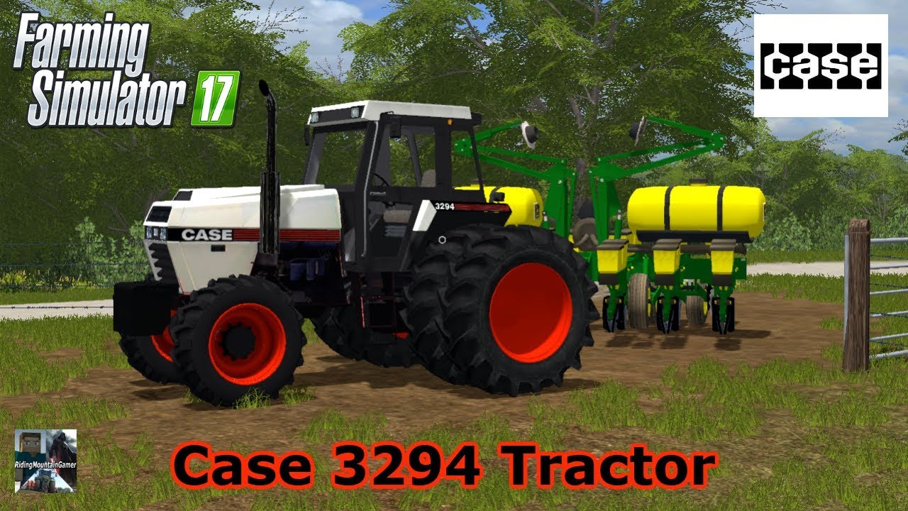 Farming Simulator 2017 / CASE 3294 TRACTOR / Mod Review - YouTube