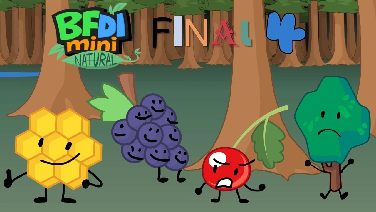 BFDI Mini Natural All Final 4 Possibilities - YouTube