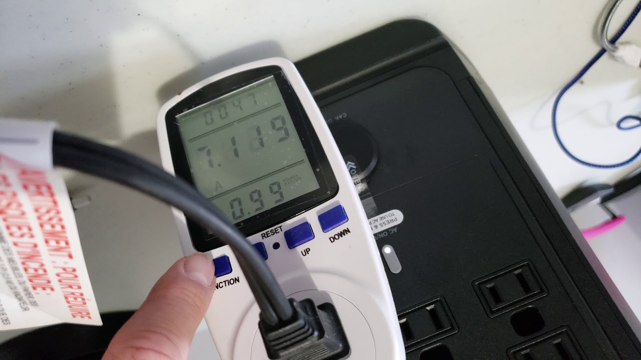 Ecoflow Delta 1000 first power draw test - YouTube