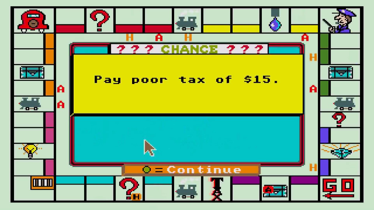 ATARI ST MONOPOLY PARKER BROTHERS David Addison STE - YouTube