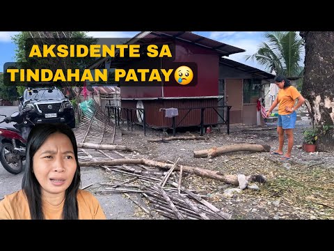 Aksidente sa tindahan patay | wasak ang bakod 