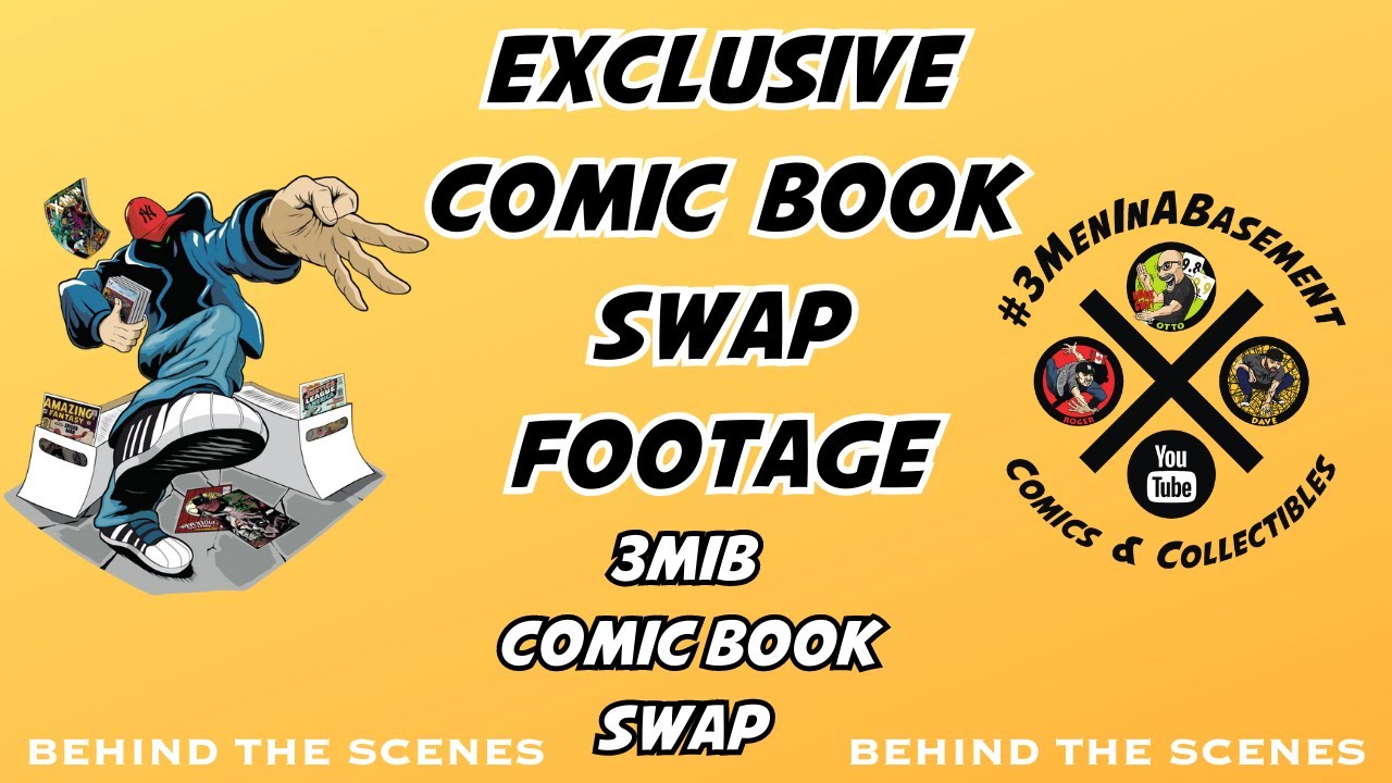 #3MIB COMIC BOOK SWAP EXCLUSIVE SHOW FOOTAGE - YouTube