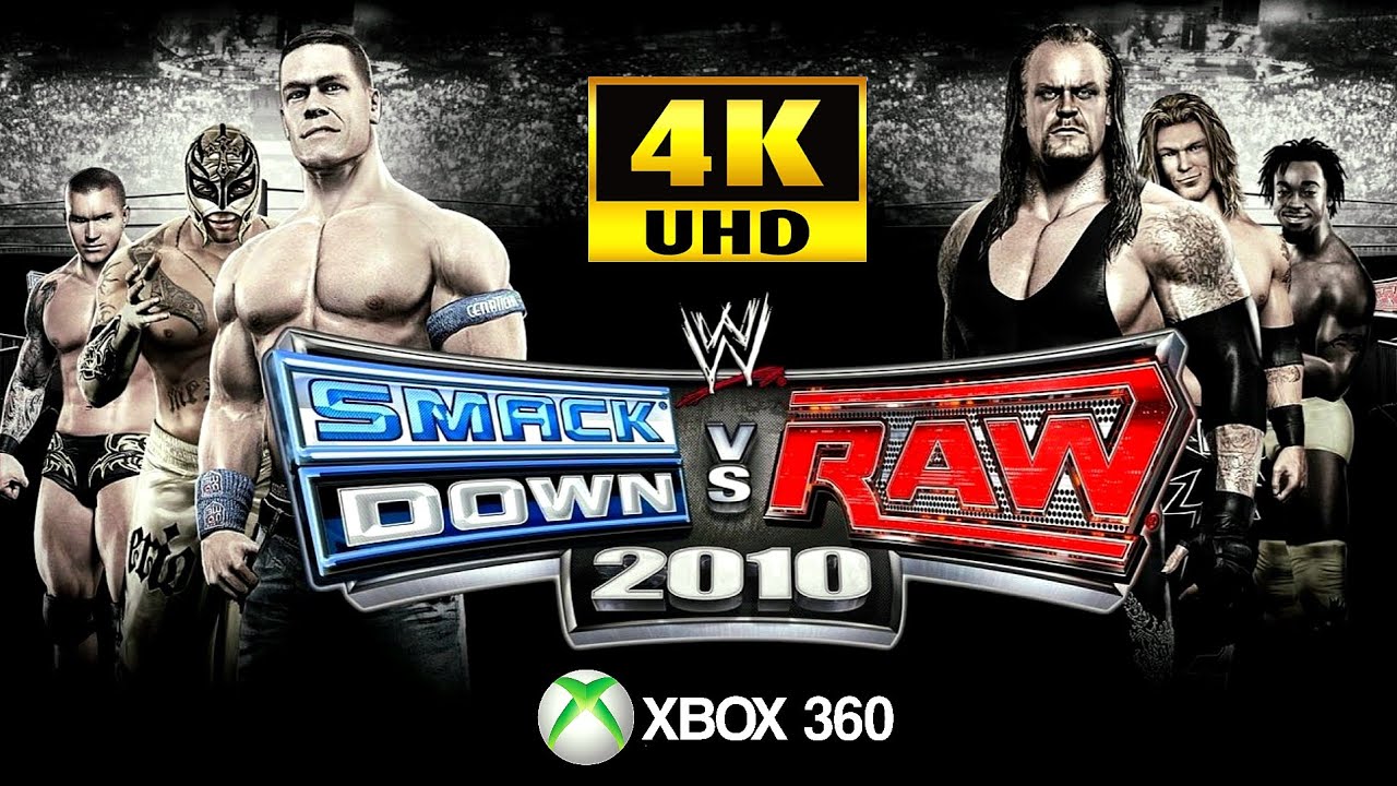 WWE SmackDown Vs Raw 2010 Xbox 360 4k - YouTube