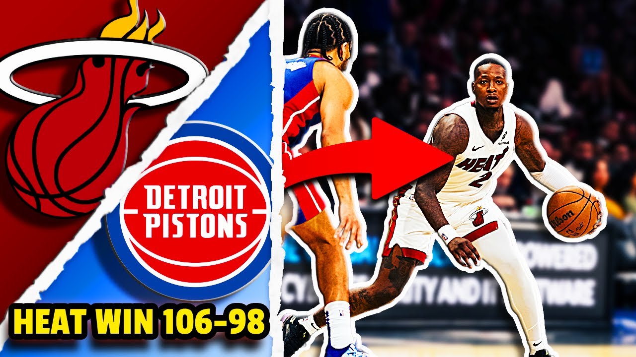 Jimmy Butler, Terry Rozier Lead Miami Heat Past Pistons on Wade Statue ...