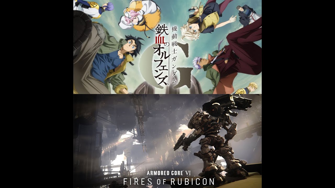 Raven (621) vs 2 Top Mercenaries & Raven w/ Gundam IBO OST | Armored ...