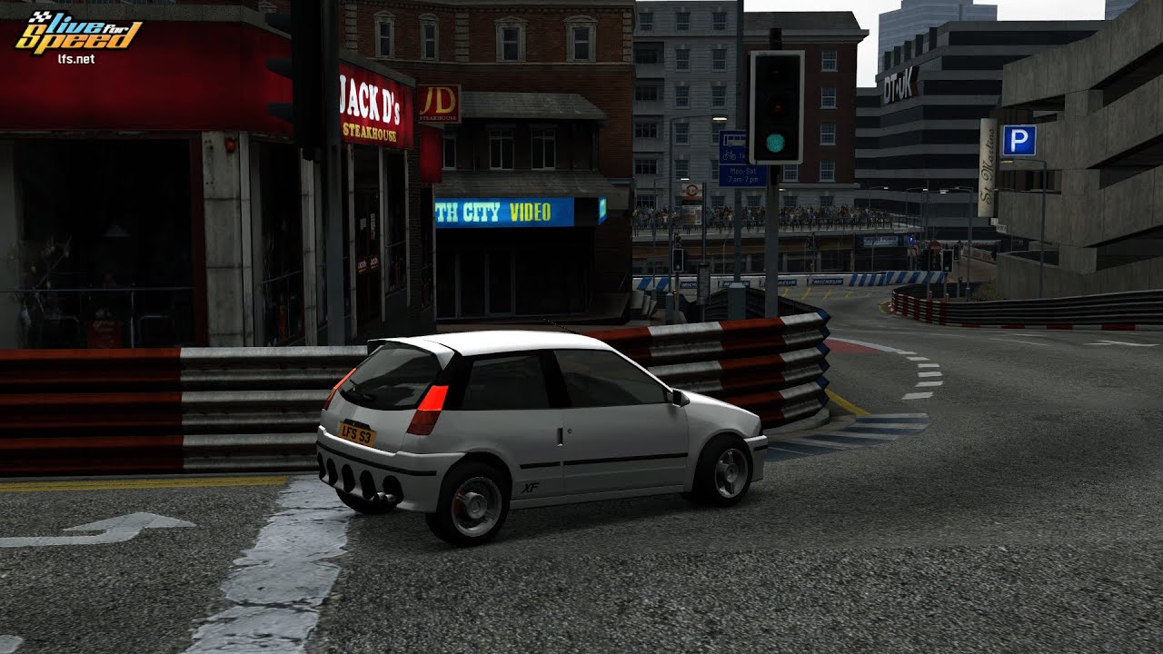 Live for Speed S3 Mods #357 - XF GTI TURBO DRAG on South City Chicane ...