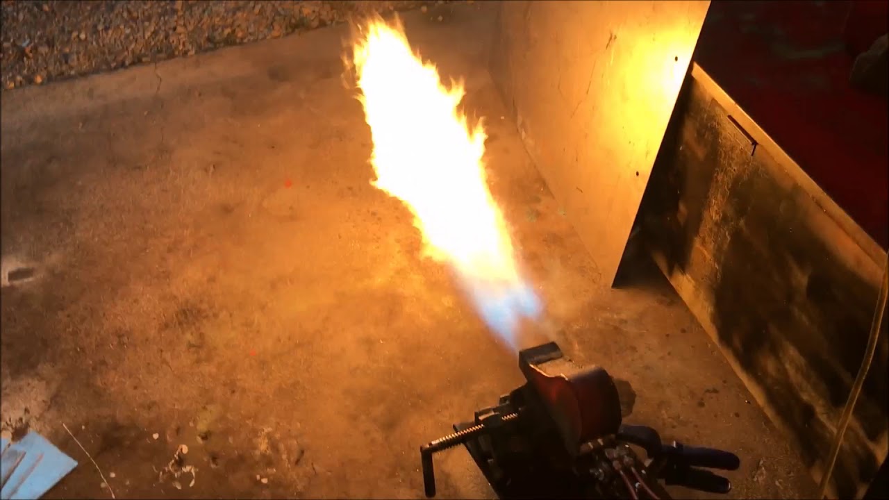 260 kw diesel burner - YouTube