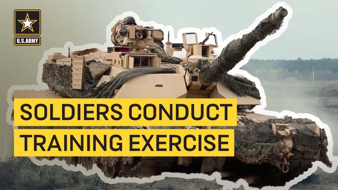 Armor Regiment Soldiers Conduct Field Training Exercise - YouTube