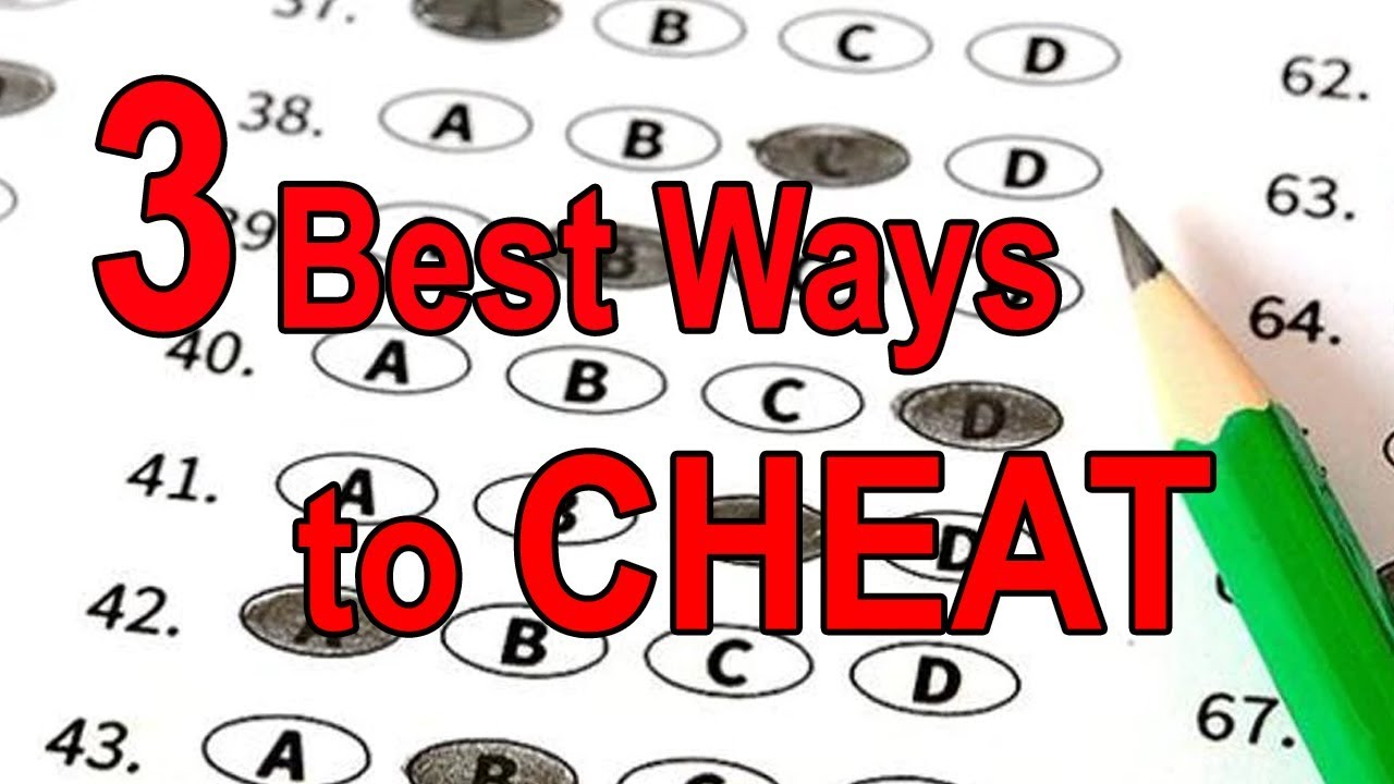 HOW TO CHEAT IN EXAM WITHOUT GETTING CAUGHT - 3 BEST WAYS P3 - YouTube