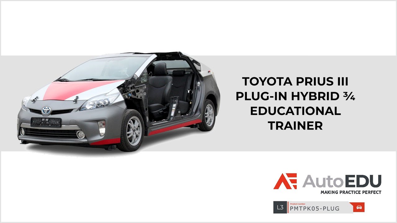 Toyota Prius III Plug-in Hybrid Educational Trainer, learn safety ...