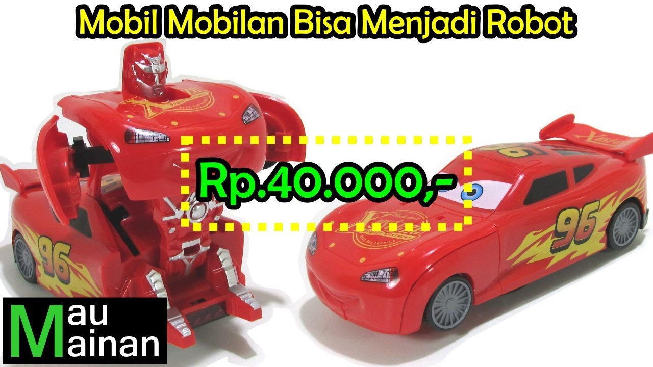 Mobil Mobilan Bisa Menjadi Robot | Deformation Robot Car | Mainan ...