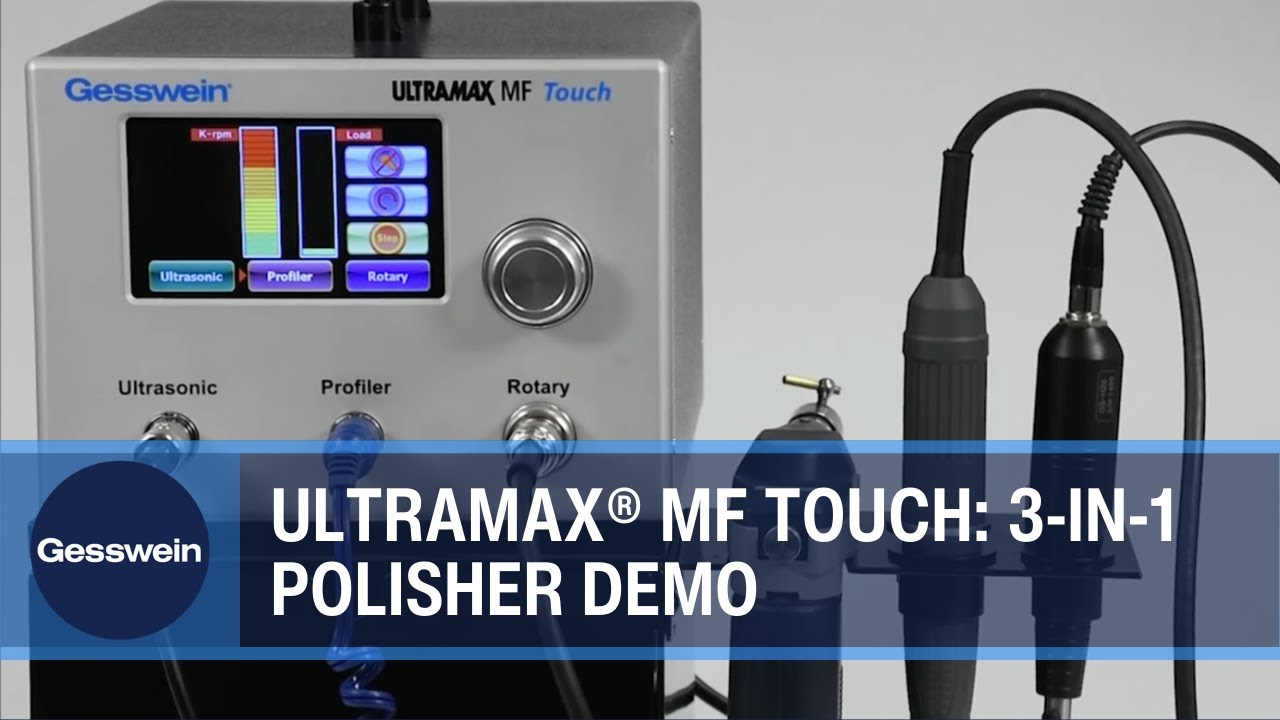 Demonstration of the Ultramax MF TOUCH 3-in-1 Polishing System - YouTube