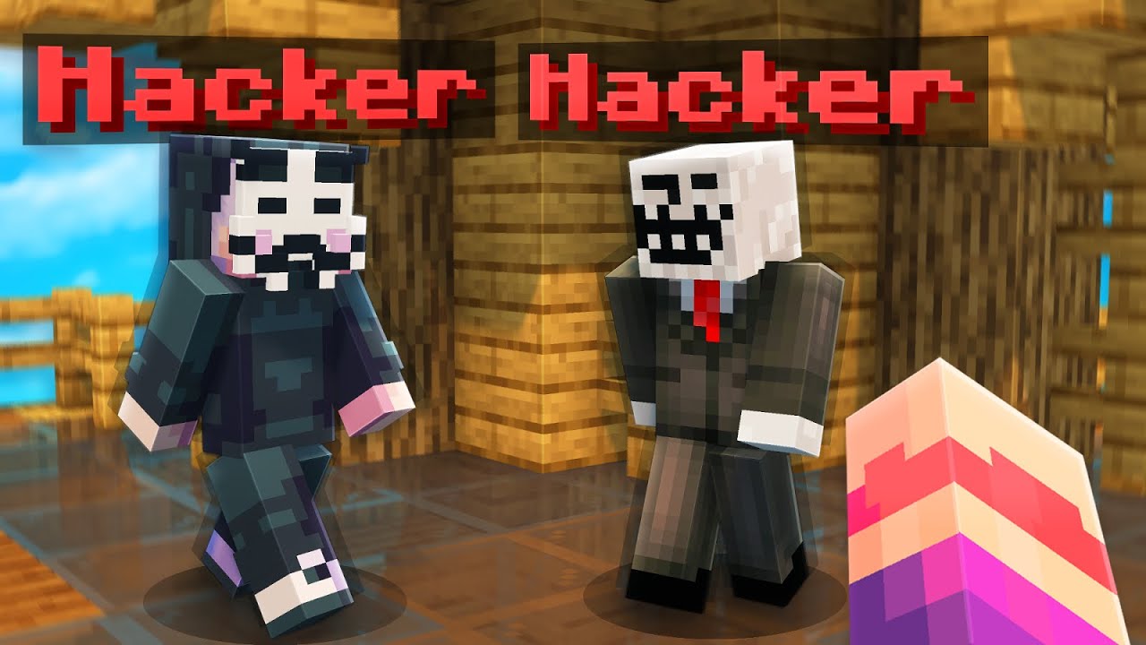 Clutching on HACKER in Hypixel Bedwars - YouTube