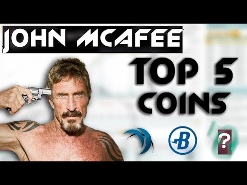 Top 5 Favorite Coins of John Mcafee - YouTube