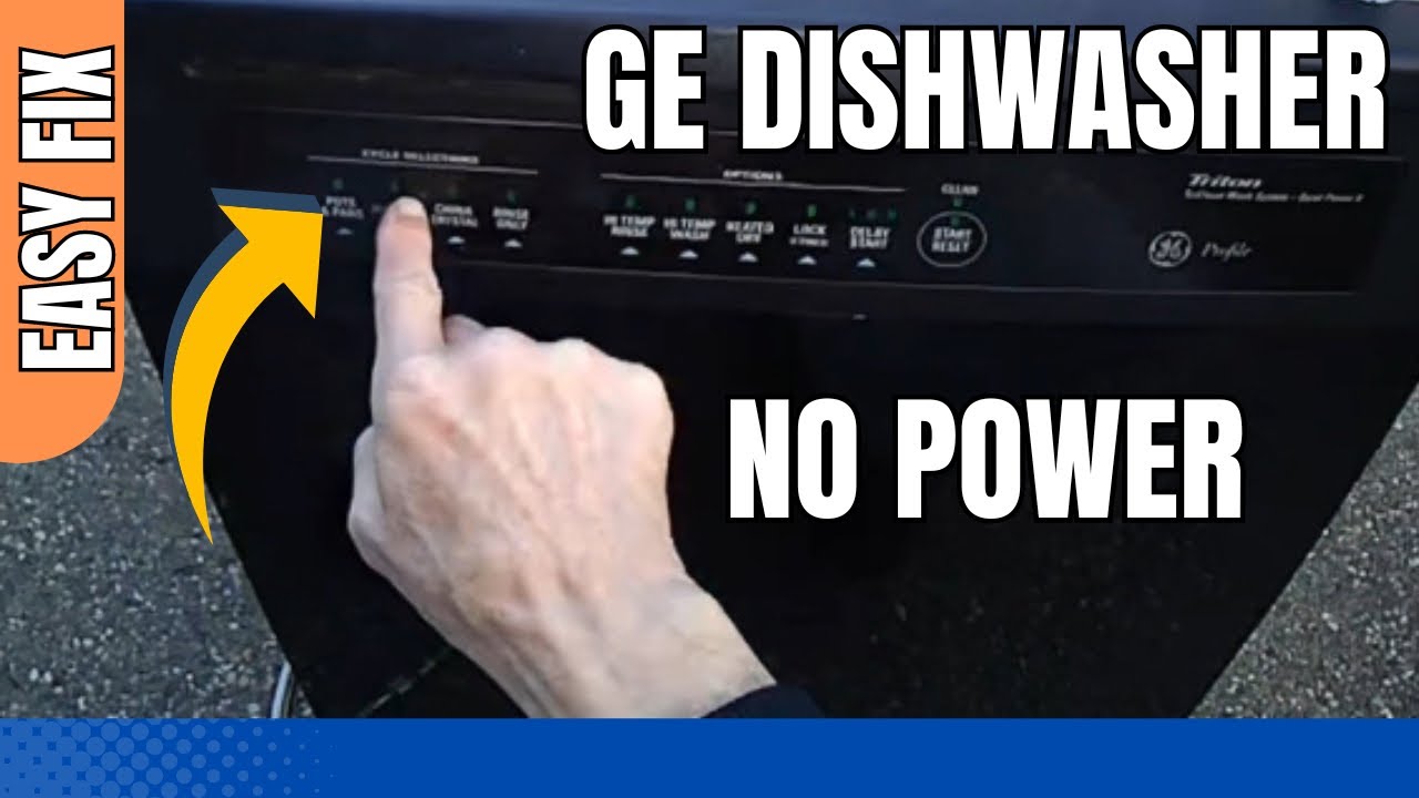 Ge Adora Dishwasher No Power