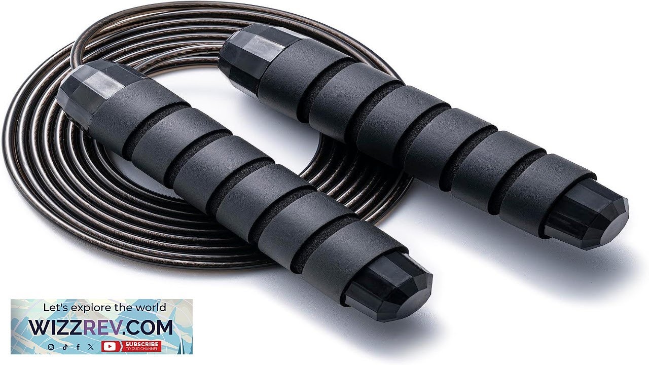 BOOMIBOO Jump Rope Adjustable Jump RopesSkipping Rope Tangle-Free Rapid ...