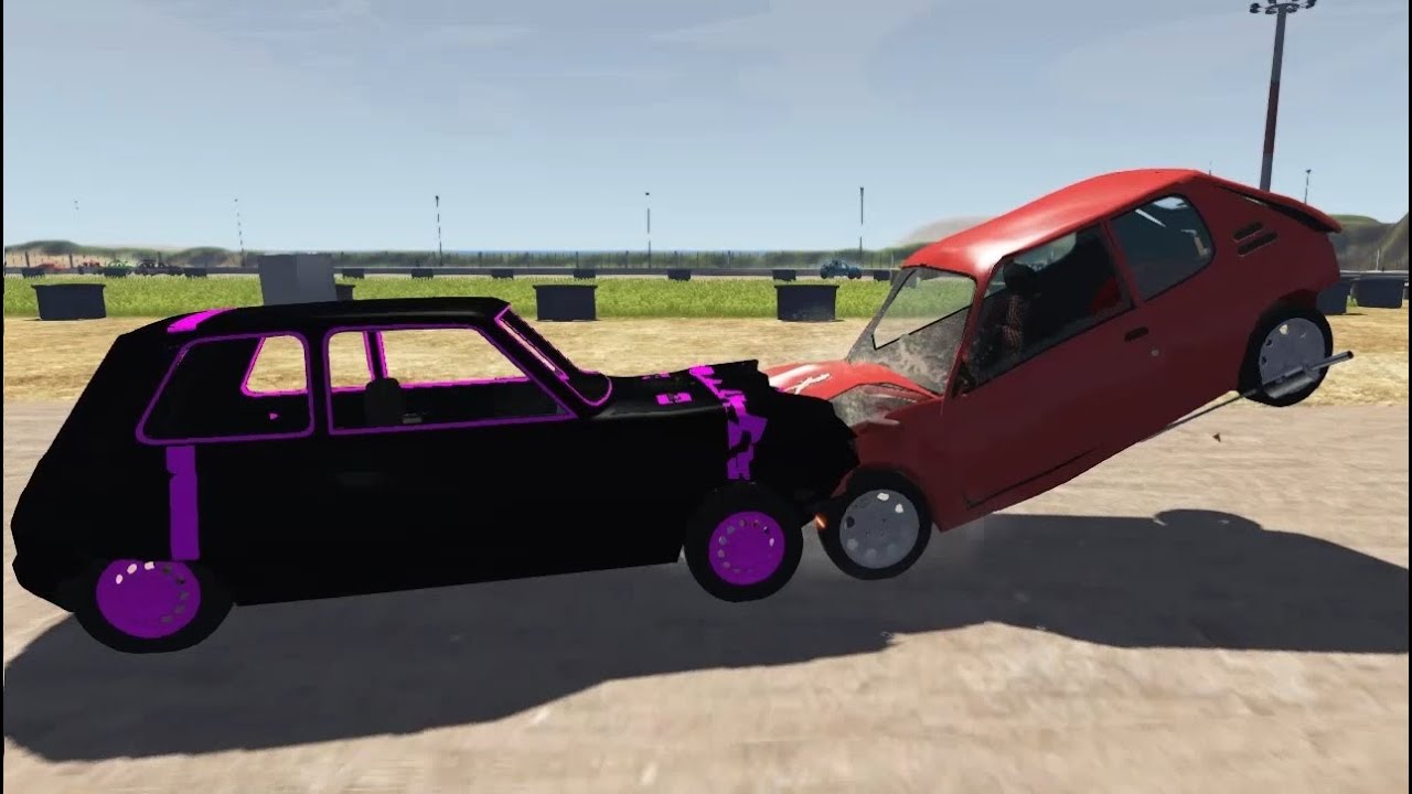 Beamng Banger Racing Crashes 11 - YouTube