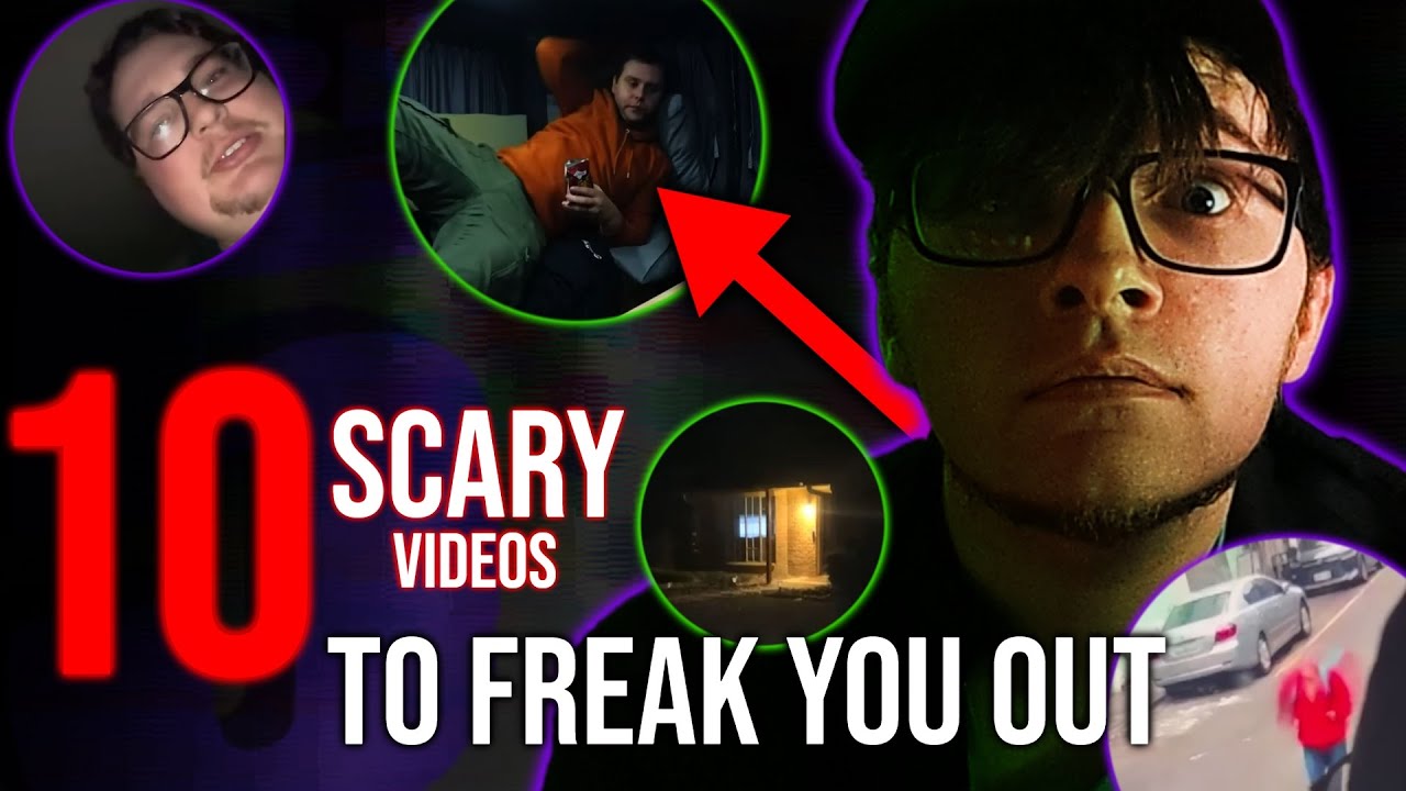 Reacting to 10 SCARY Video To FREAK YOU OUT by @NukesTop5 - YouTube