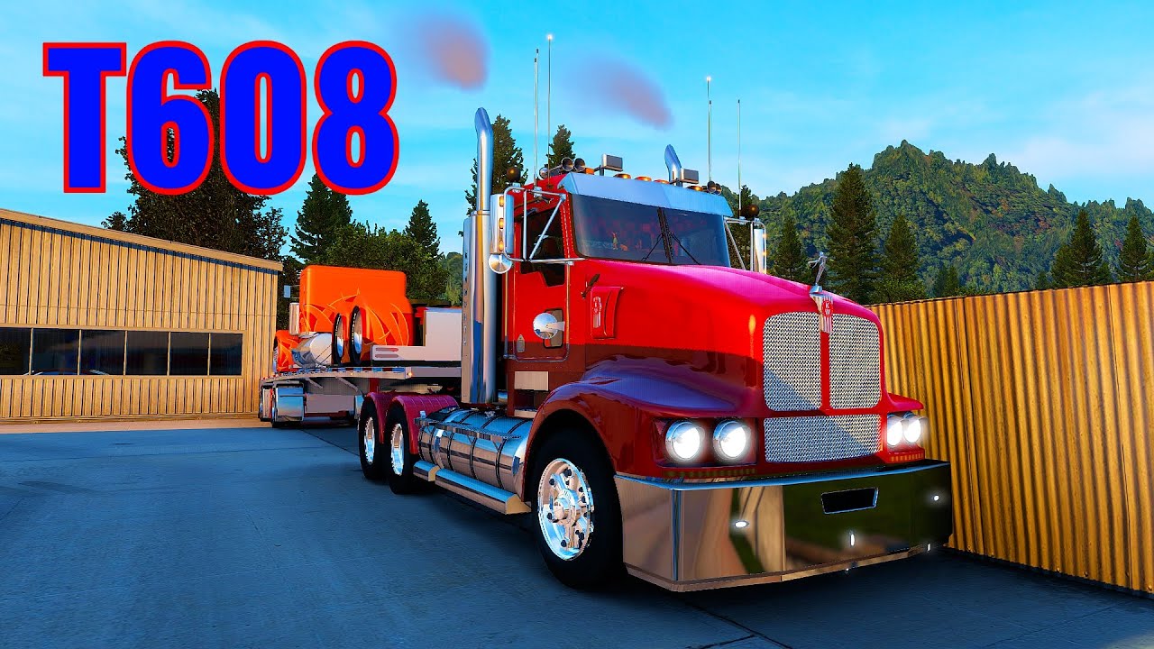 KENWORTH T608 / American Truck Simulator #envivo - YouTube