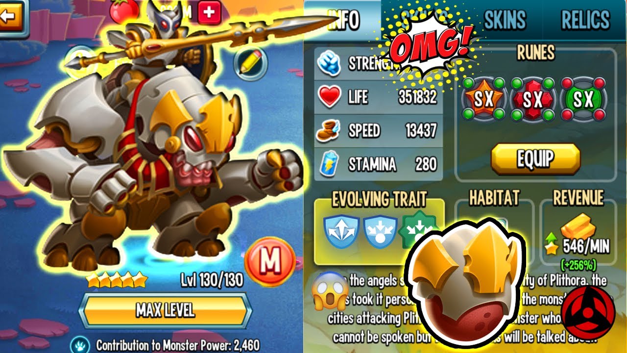 🔴Monster Legends: My New Mitico UNSPEAKABLE level 150 review combat Pvp ...