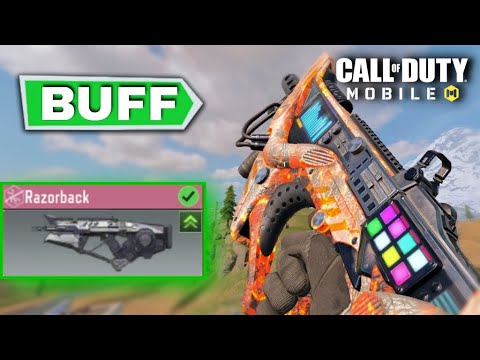 *BUFF* Razorback Got The Biggest BUFF in COD Mobile Season 6 2023 ...