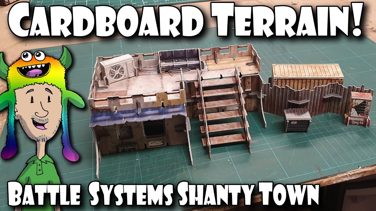 Taking a look at Battle Systems Shanty Town core set - YouTube