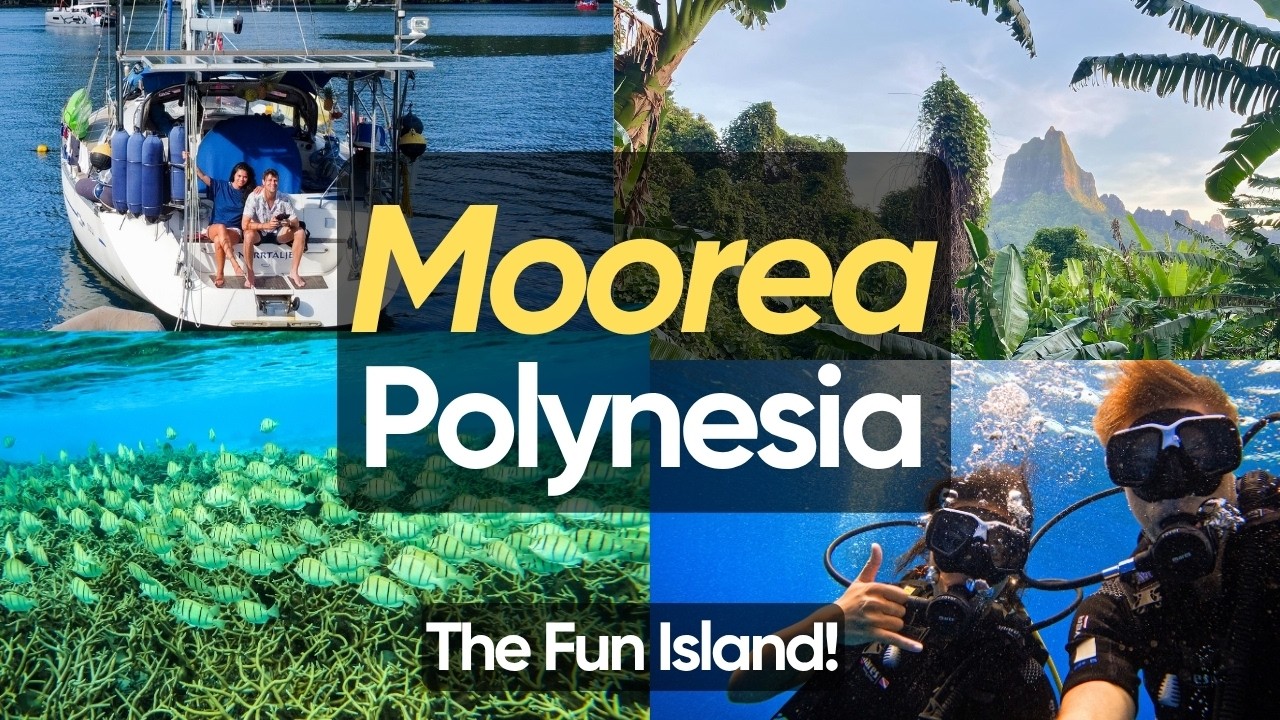 Moorea: The Most Fun Island in French Polynesia! (Polynesia Ep. 3 ...