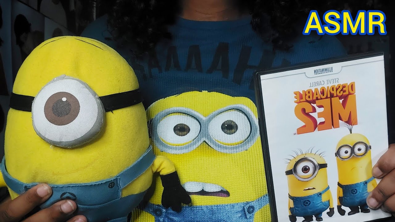 ASMR | Minion Theme 💛💙 / Tapping & Scratching - YouTube