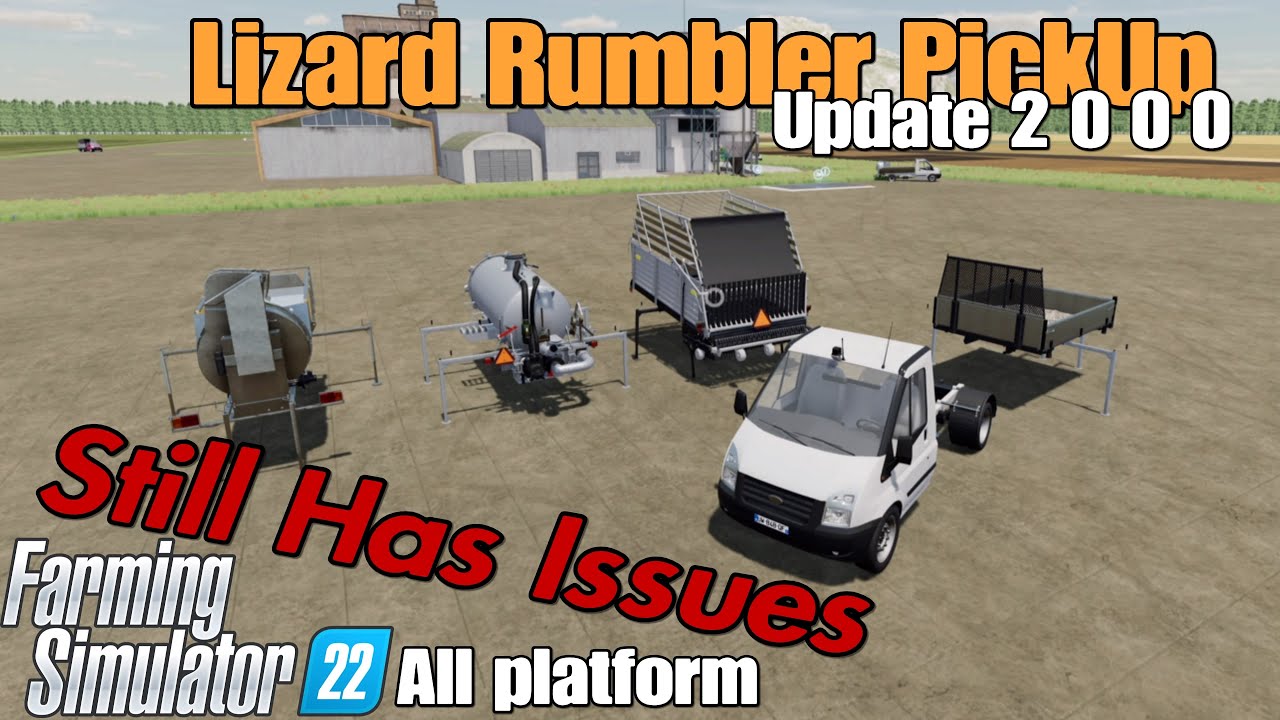 Lizard Rumbler PickUp / FS22 UPDATE June 13/24 - YouTube