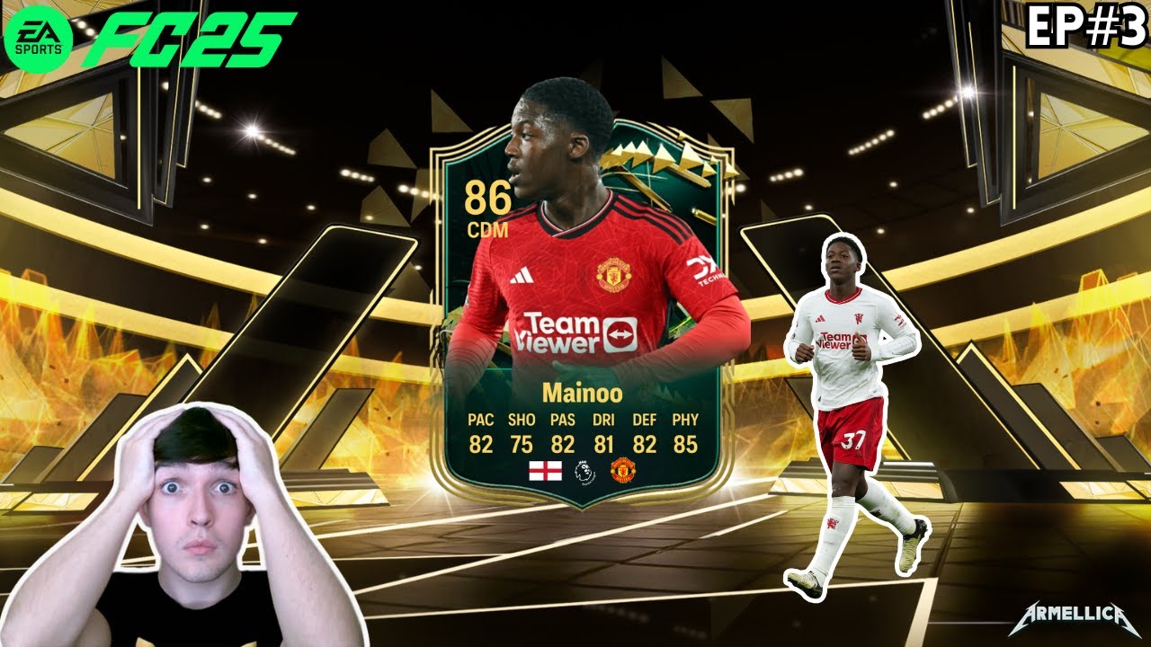 Mainoo Gets An UPGRADE! - Mainoo's Men (EAFC 25 Road To Glory Episode #3) - YouTube