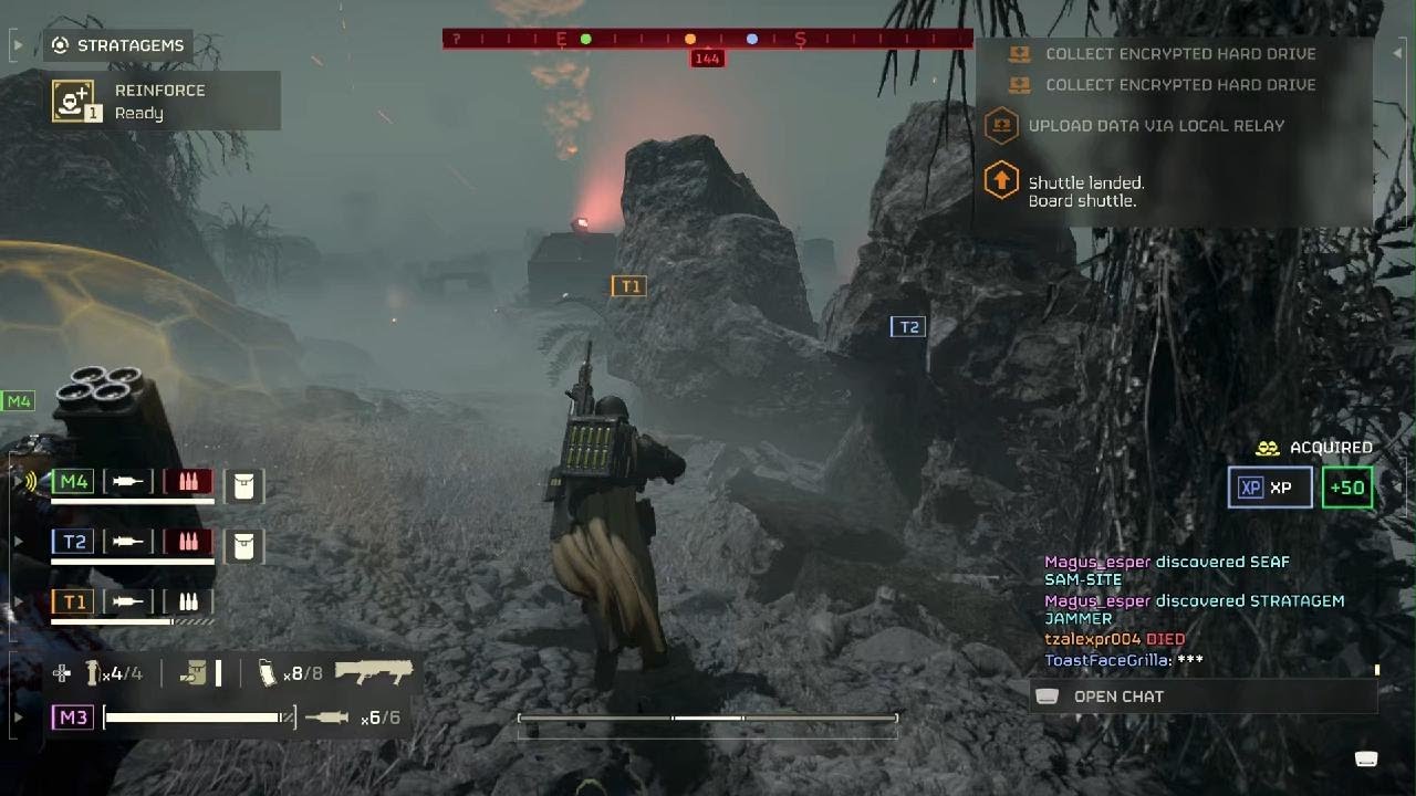 HELLDIVERS 2. Stim armor better than democracy defends armor. - YouTube