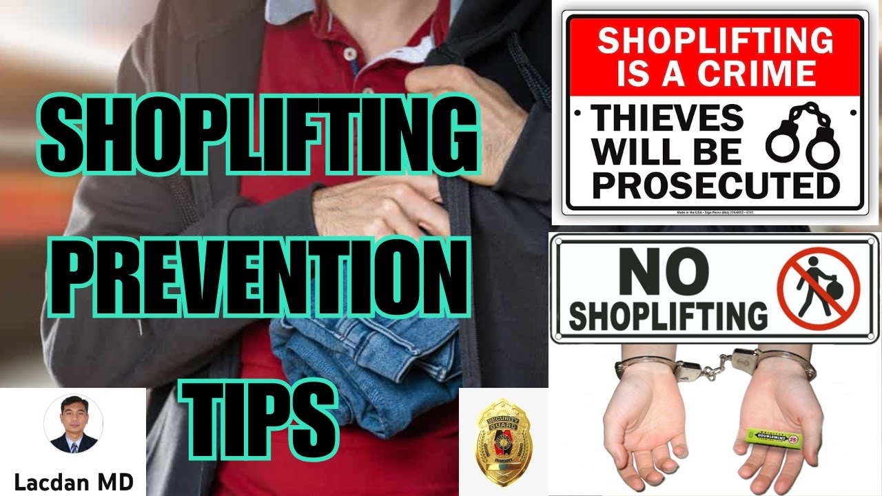 TIPS ON HOW TO PREVENT SHOPLIFTING - YouTube