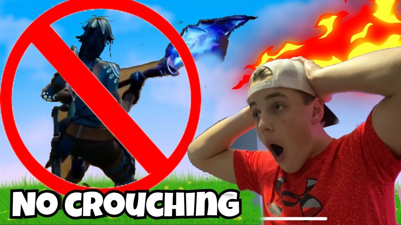 Fortnite But I Can't Crouch/Slide... - YouTube