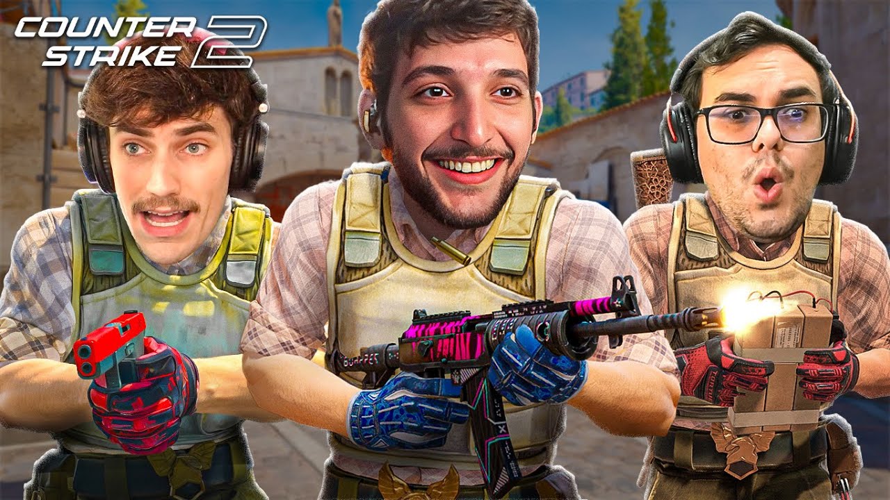 CALANGO JOGANDO COUNTER STRIKE 2 COM OS AMIGOS #4 - YouTube
